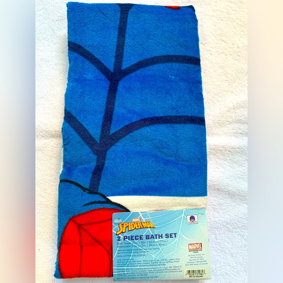 Marvel | Bath, Skin & Hair | Marvel Spiderman Bath Towel Set | Poshmark